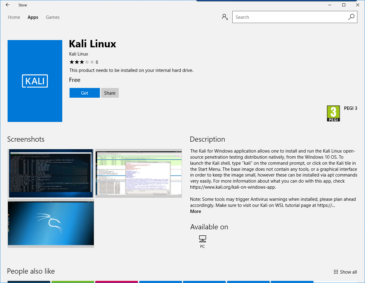 “Kali Linux” pod Windows 10 | Almado